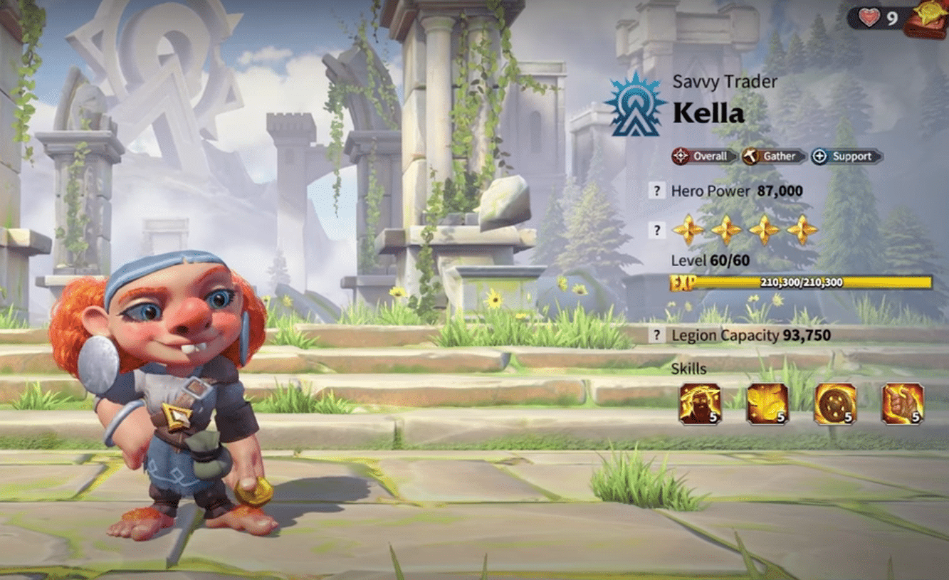 Guide du héros Kella de Call Of Dragons - Jeux Theria