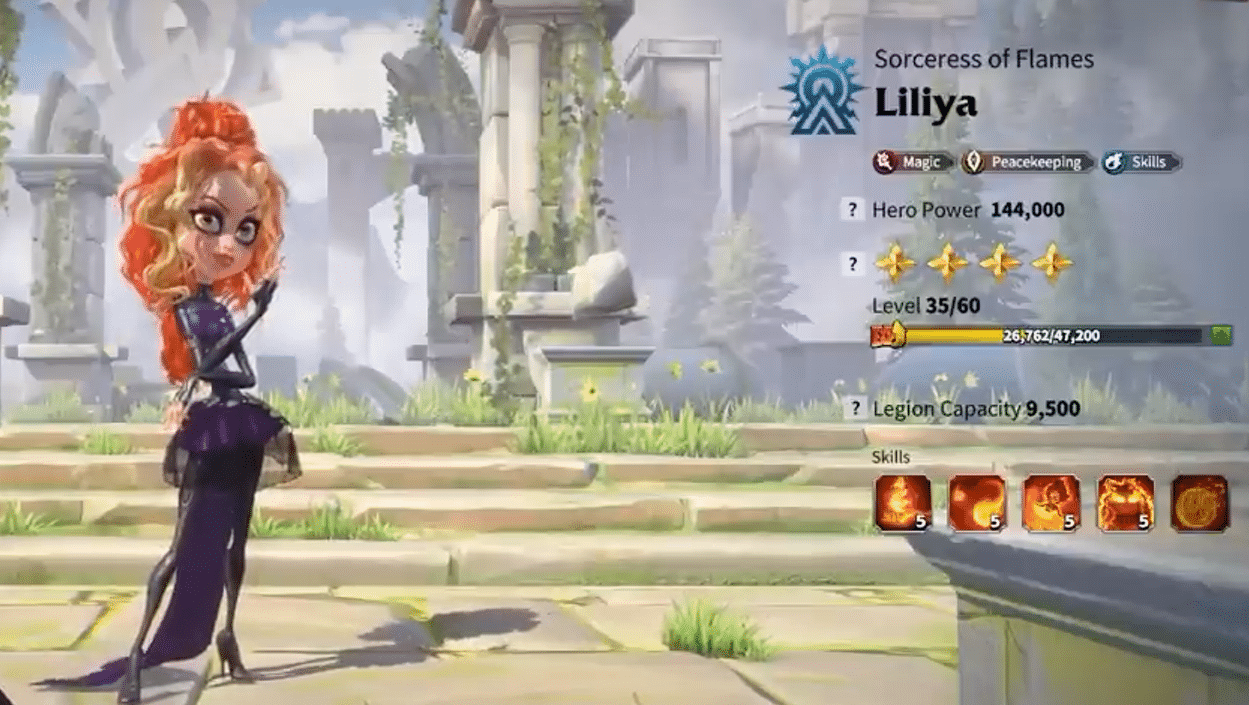 Call Of Dragons Liliya Hero Guide - Theria Games