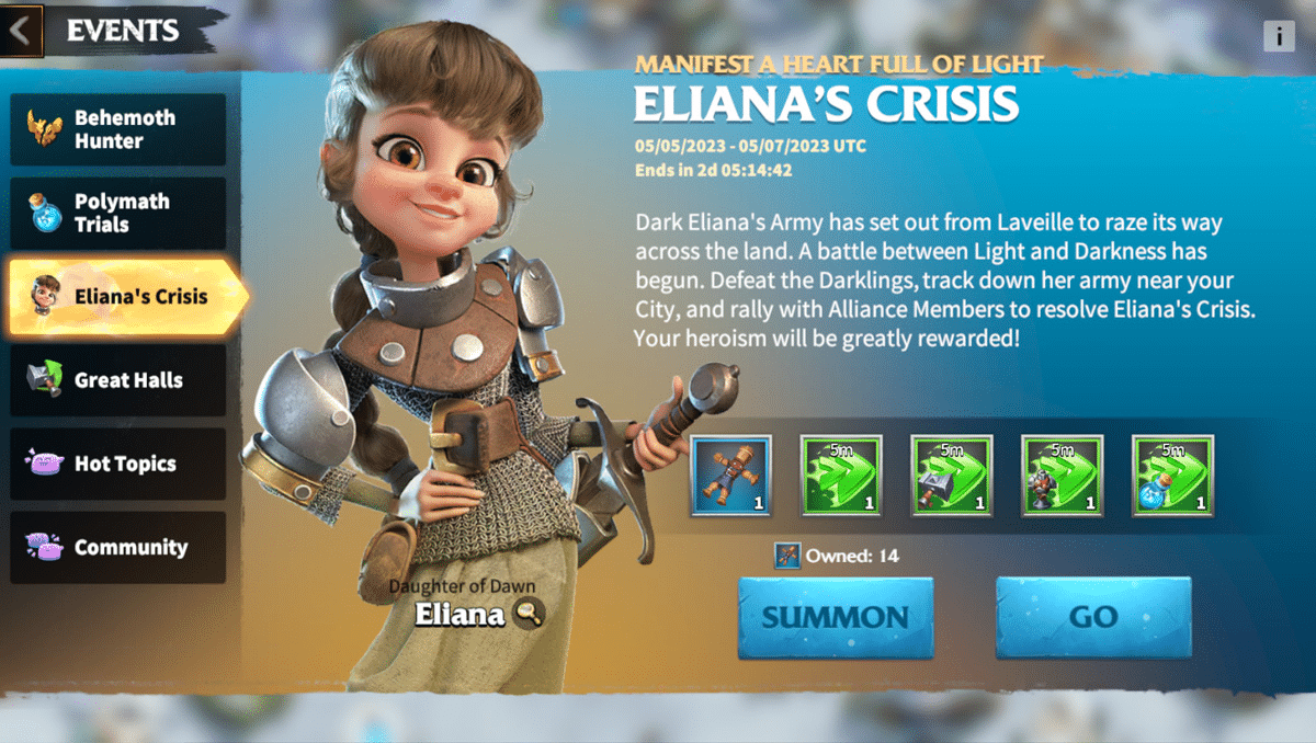 Call Of Dragons Eliana's Crisis Event Guide: 5 Tips - Theria Games