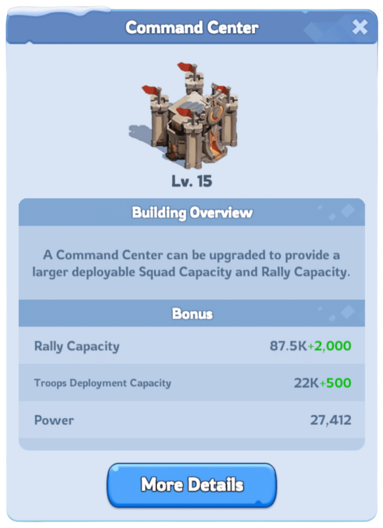 Whiteout Survival Command Center Guide
