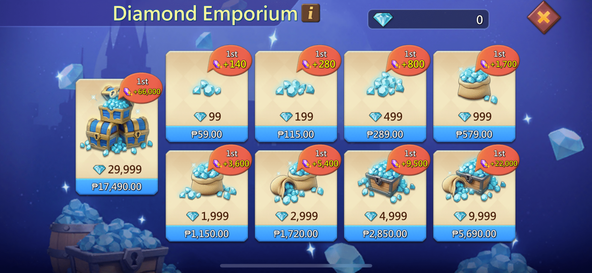 Lords Mobile Buying Diamonds Guide - Theria Games