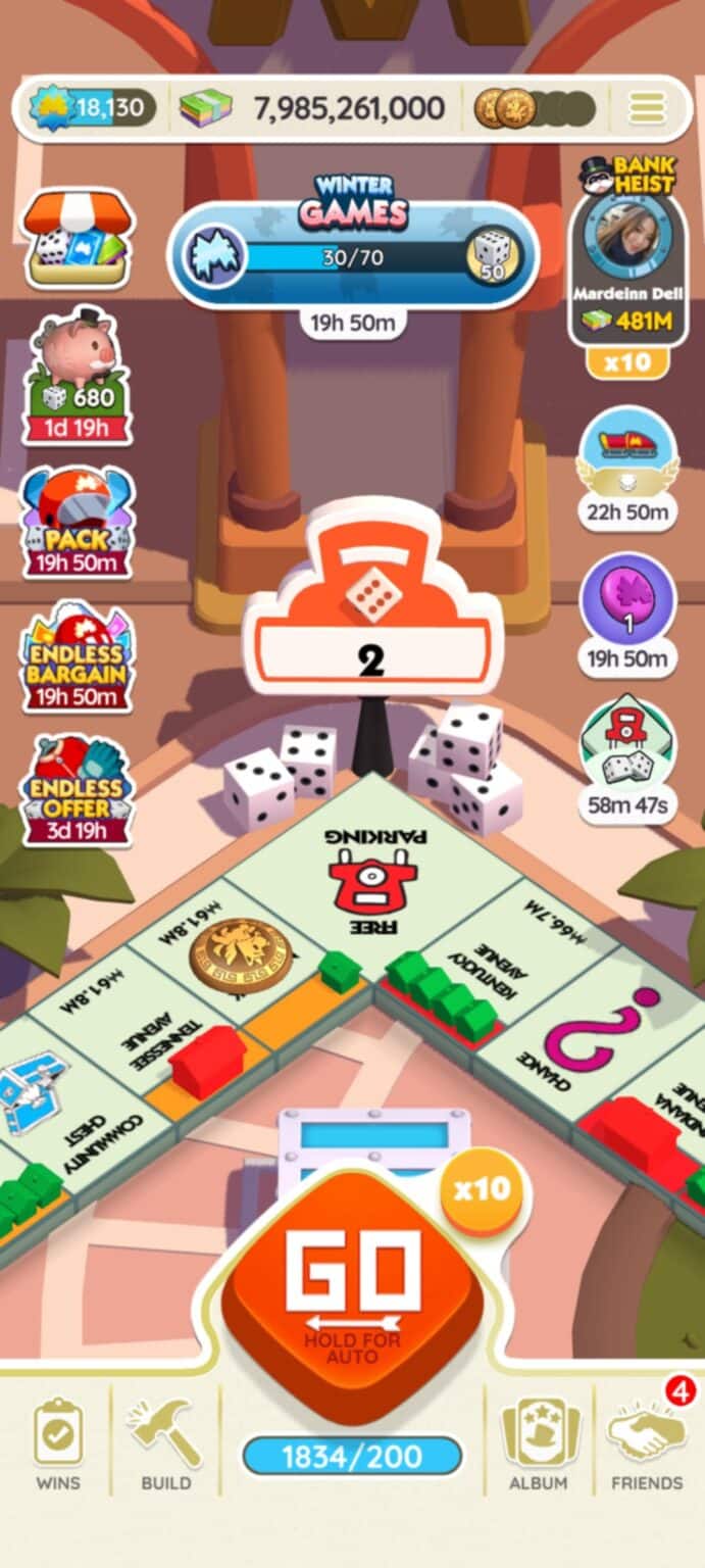 Monopoly Go Free Parking Dice Guide - Theria Games