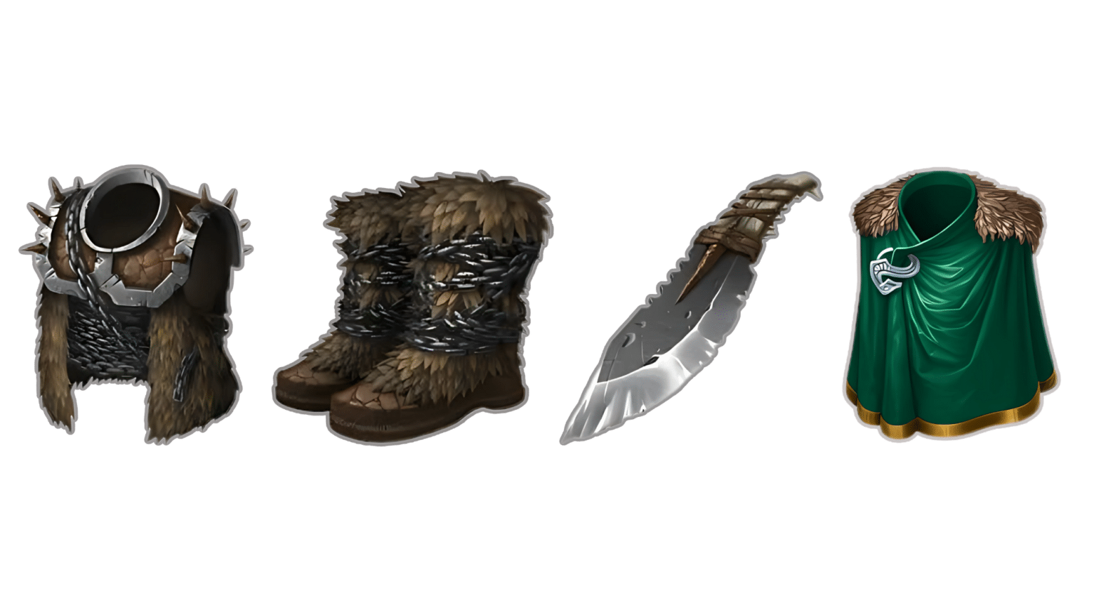 Guide des fourrures et des tissus de la guerre des clans vikings