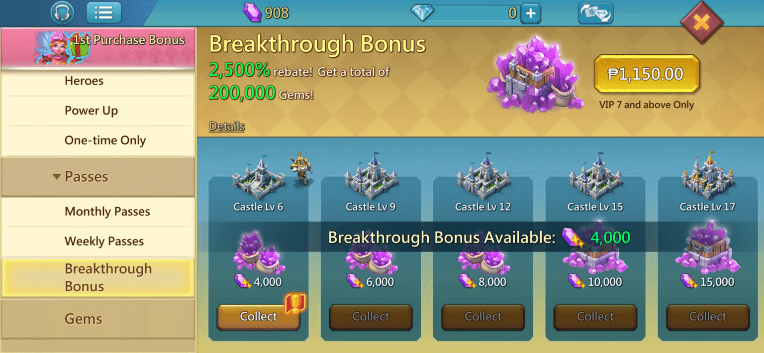 Lords Mobile Best Value Packs For Spenders Guide - Theria Games