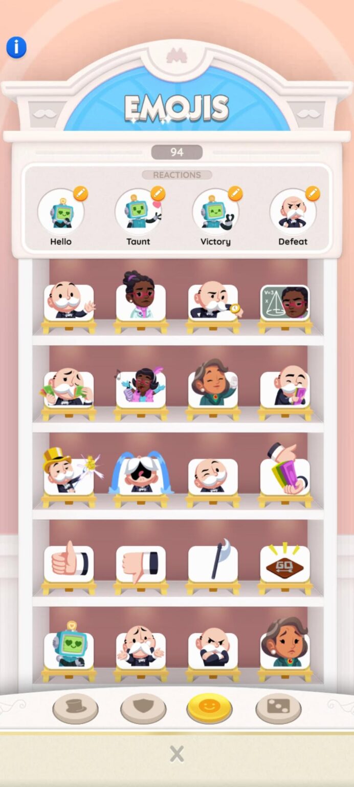 Guide des émojis du Monopoly Go - Jeux Theria