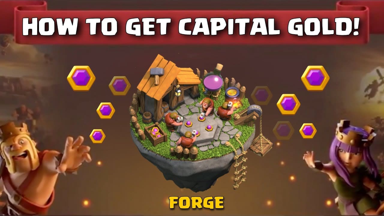 Clash Of Clans Clan Capital Gold Farming - Theria Games