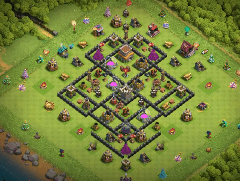 Clash Of Clans Best Townhall 8 Base Layouts - Theria Games