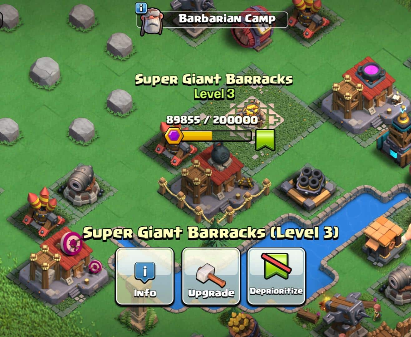 Clash Of Clans Clan Capital Super Giant - Theria Games