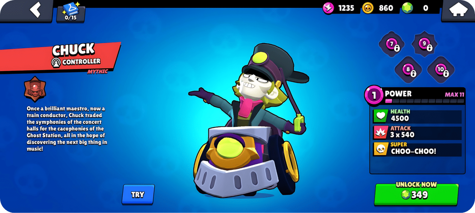 Brawl Stars Chuck Guide