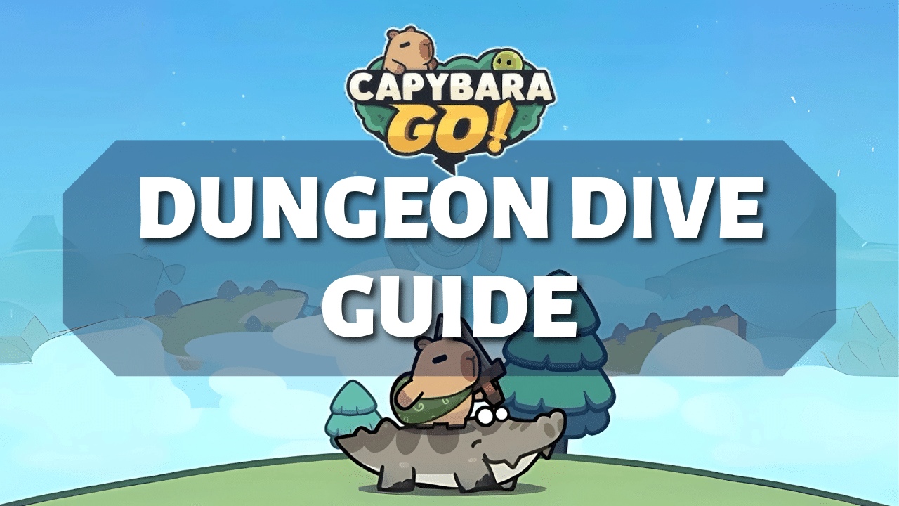 Capybara Go Dungeon Dive - Theria Games
