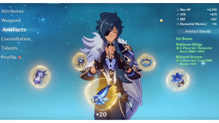 Genshin Impact Kaeya Guide