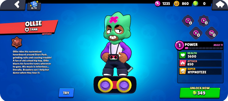 Brawl Stars Ollie Guide