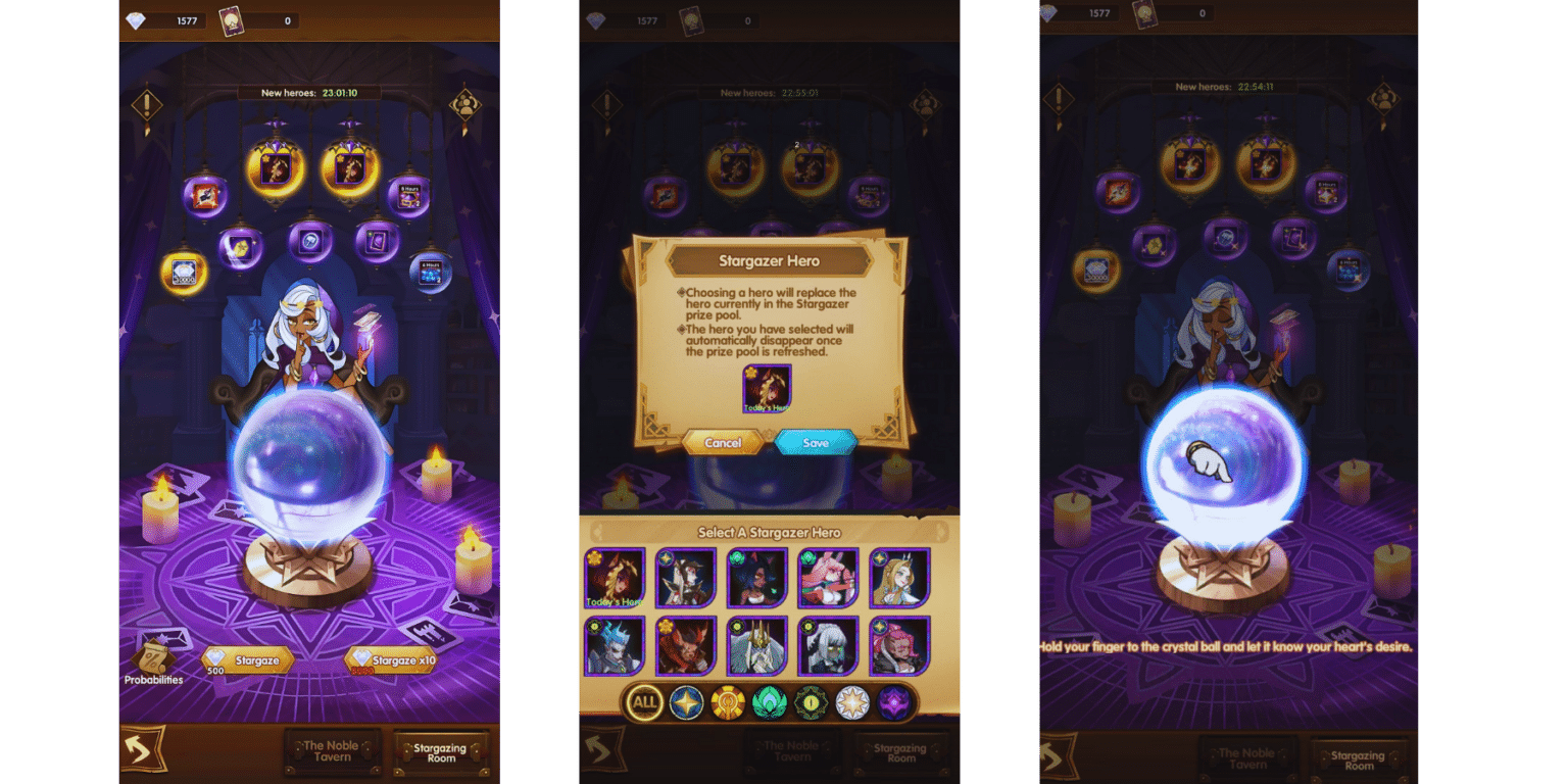 AFK Arena Stargazing Room Guide