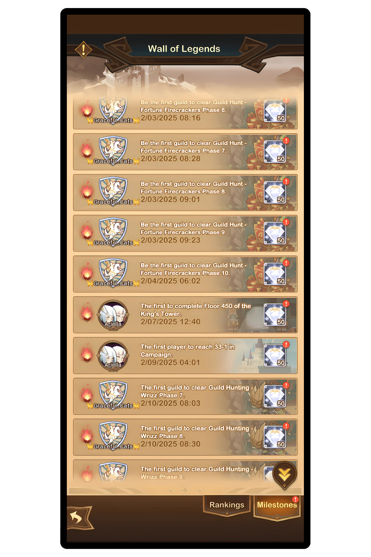 AFK Arena Wall Of Legends Guide