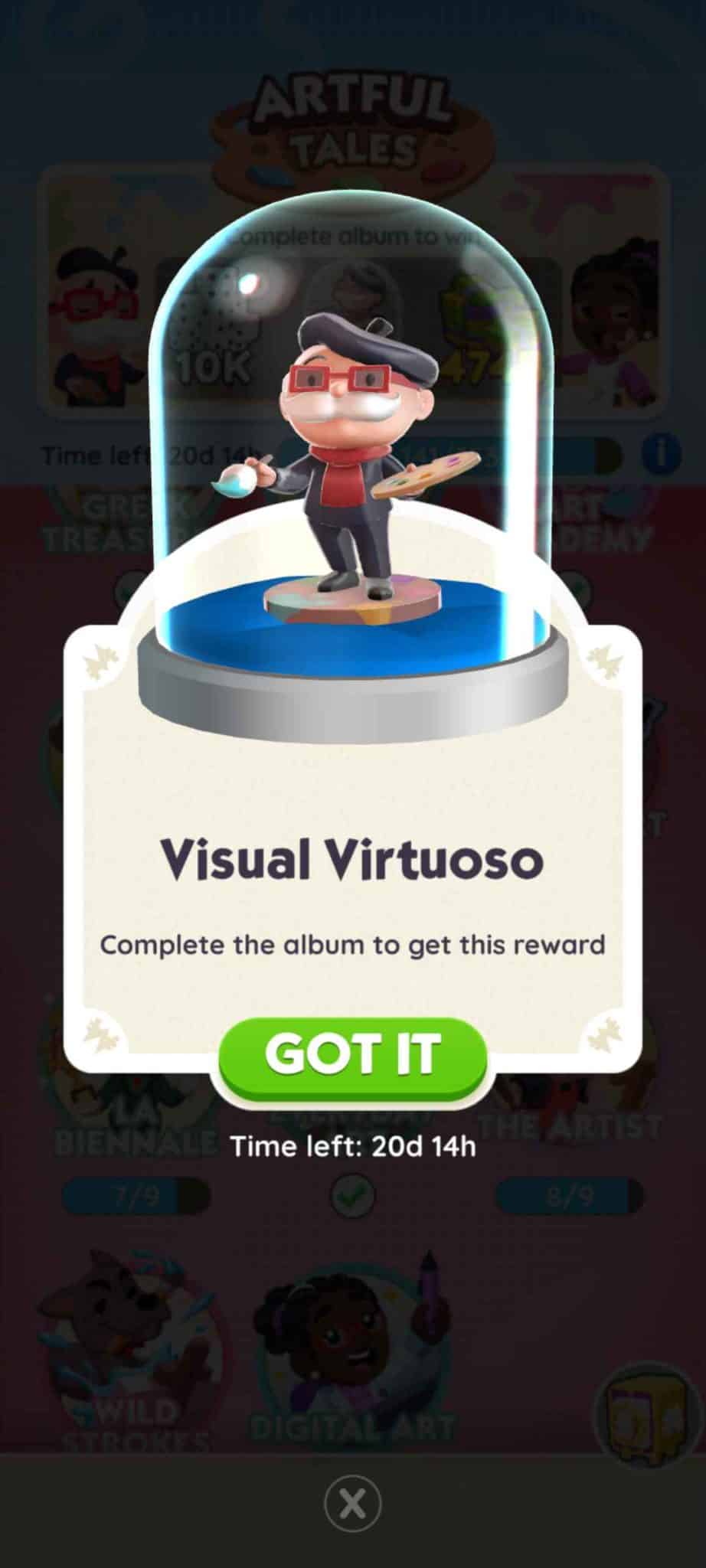 Monopoly Go Visual Virtuoso Token Guide - Theria Games