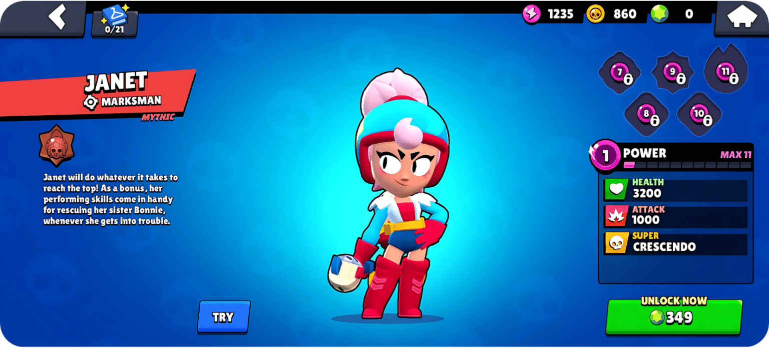 Brawl Stars Janet Guide