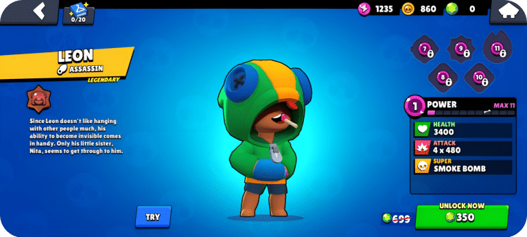 Guia de Leon para Brawl Stars