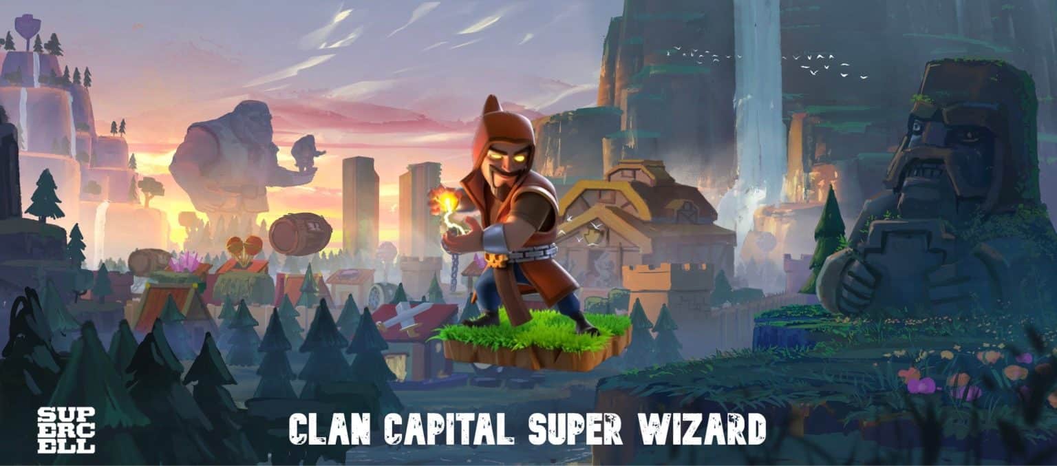 Clash Of Clans Clan Capital Super-Zauberer - Theria-Spiele