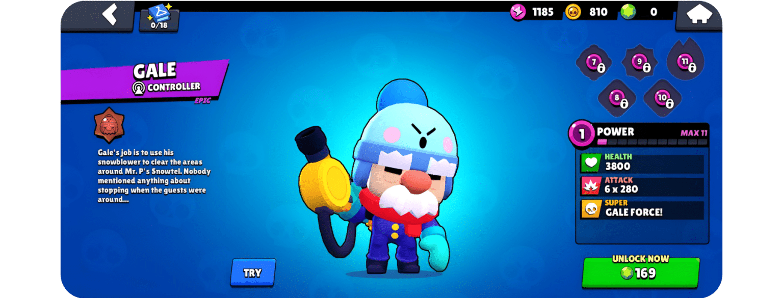 Brawl Stars Gale 指南