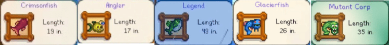 Stardew Valley Lists Of Fishes - Theria Games
