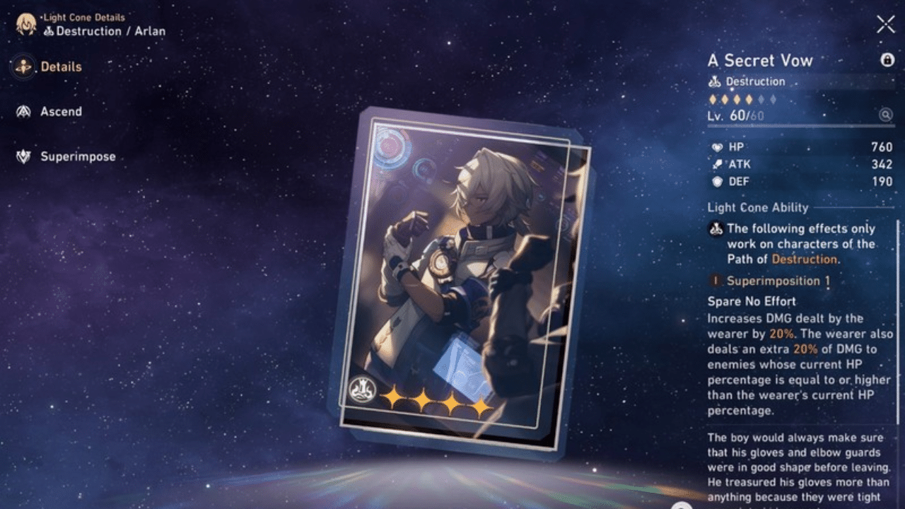 Honkai Star Rail A Secret Vow Guide