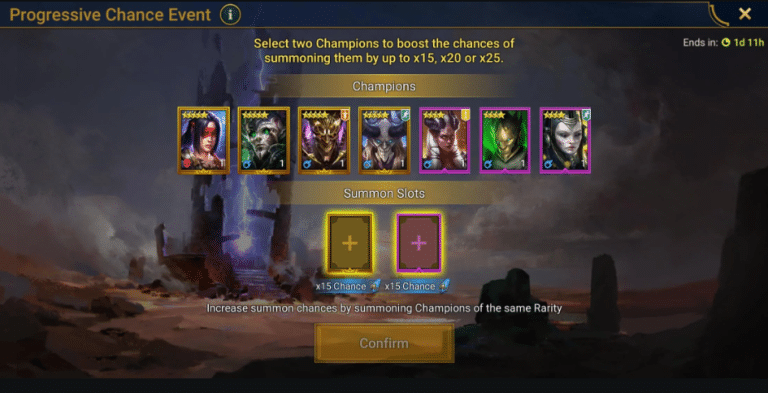 Raid Shadow Legends Progressive Chance Event Guide - Theria Games
