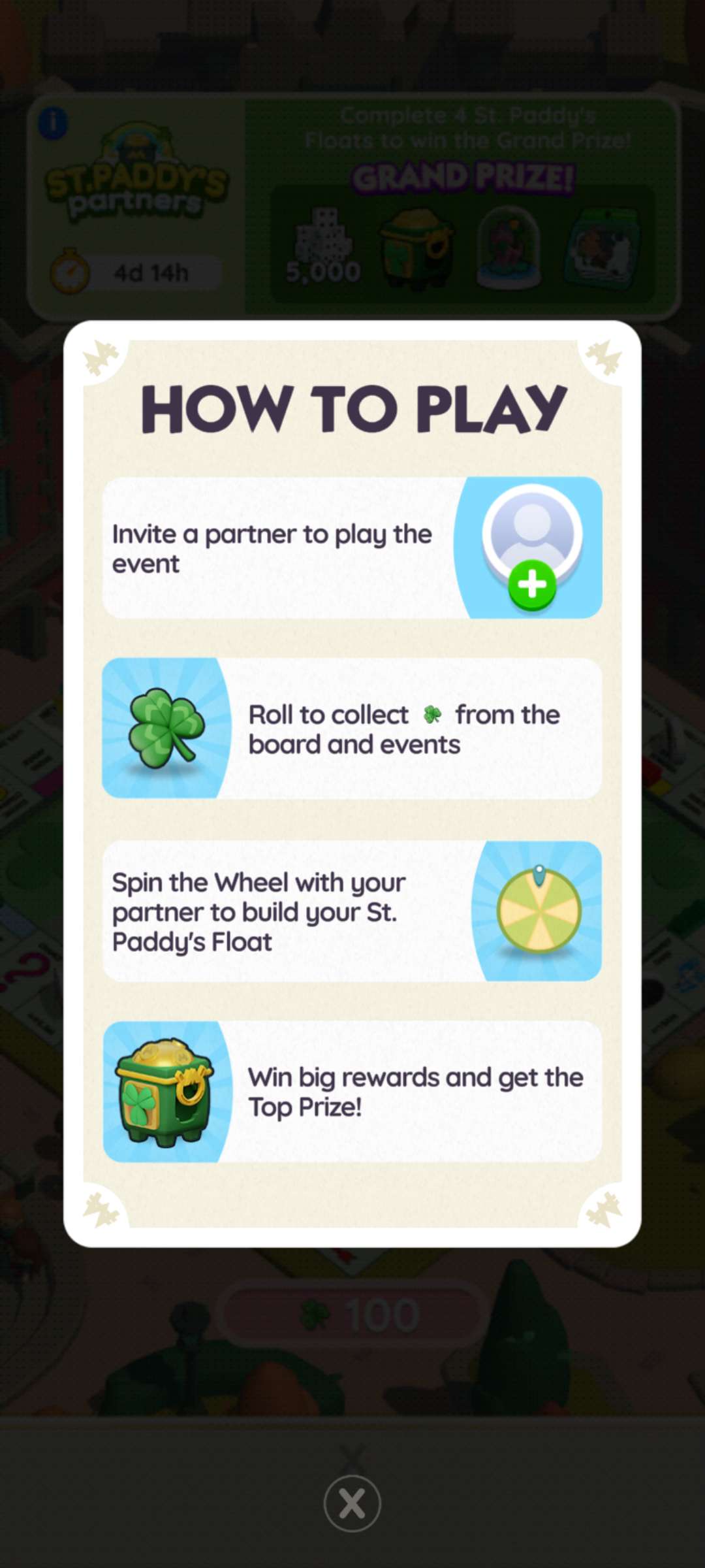Monopoly Go St Paddy's Partners - Theria Games