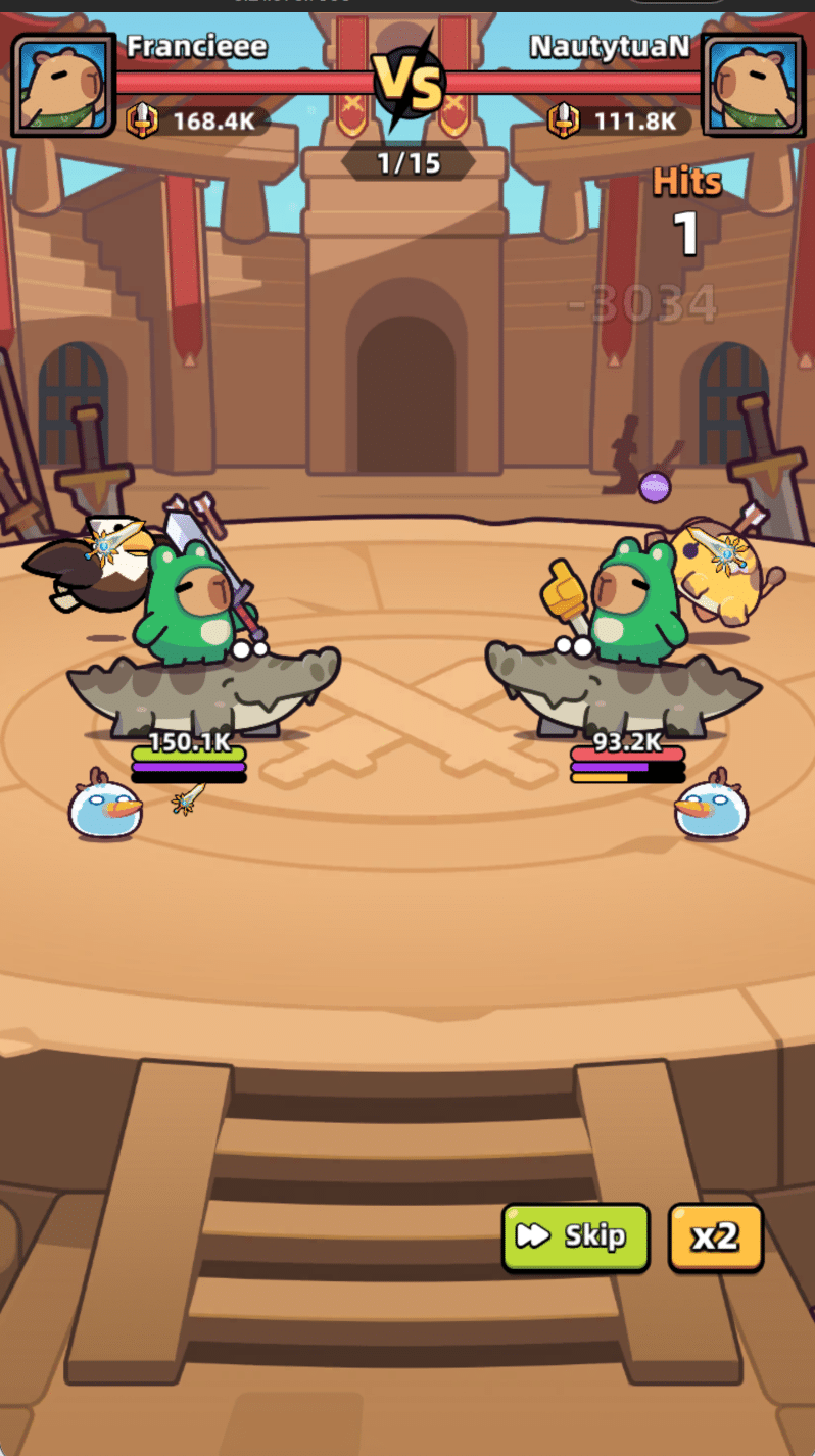 Capybara Go Blade Of Justice Build - Theria Games