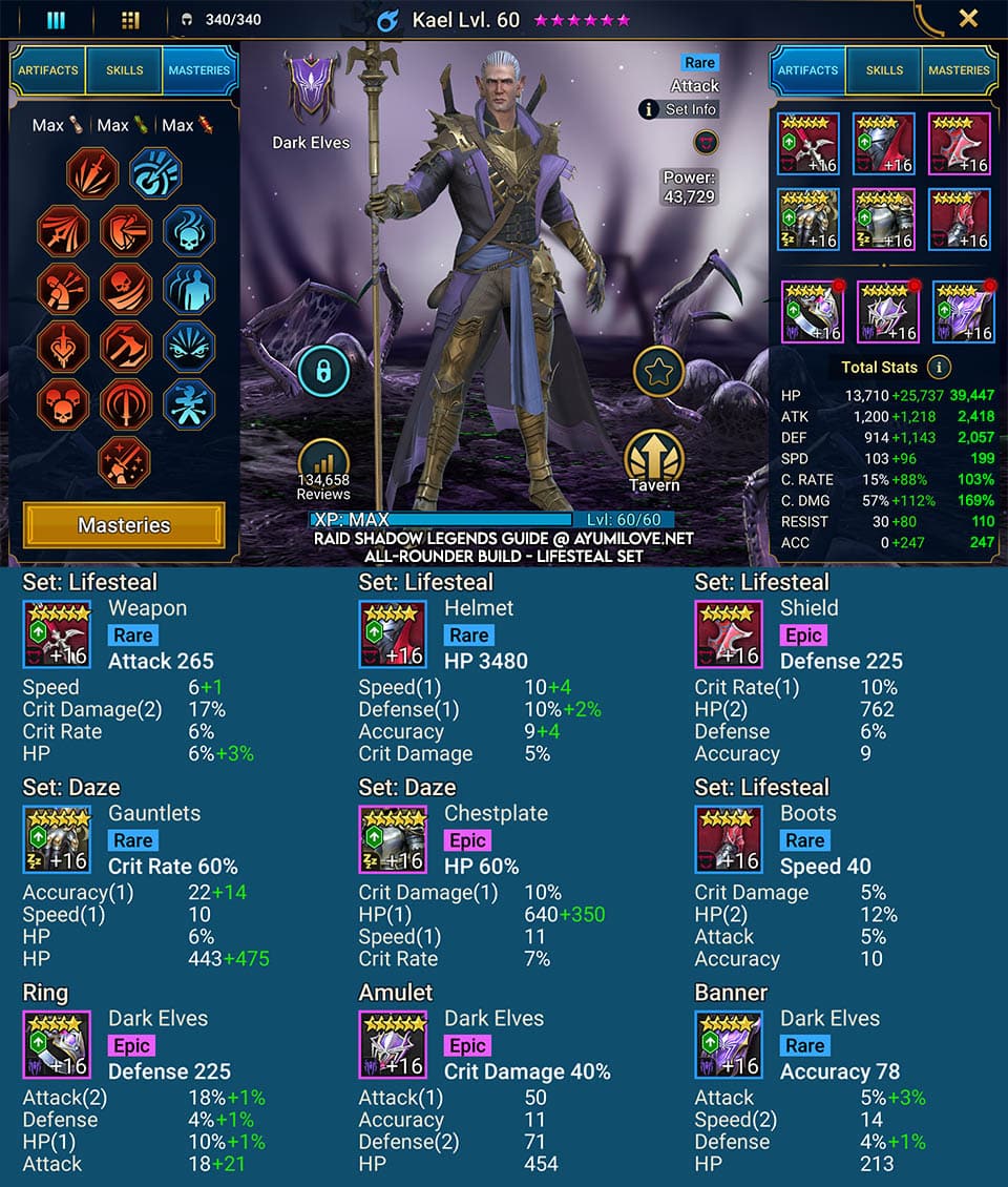 Raid Shadow Legends Kael Guide - Theria Games