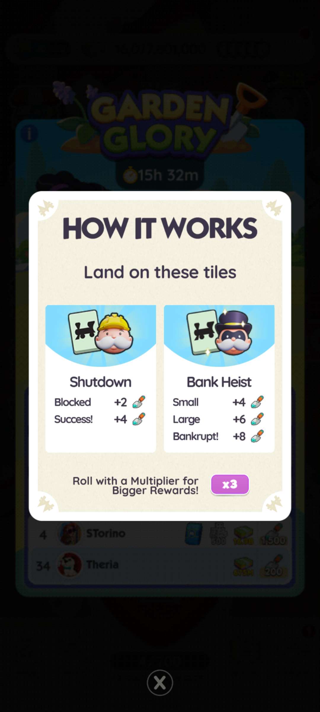 Monopoly Go Garden Glory (April 6) - Theria Games
