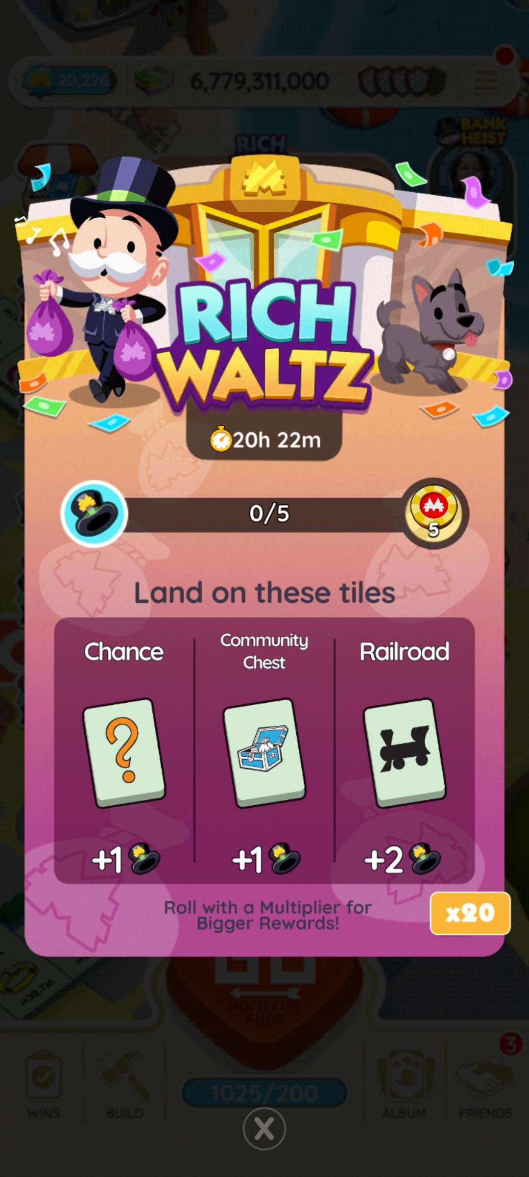 Monopoly Go Rich Waltz (April 1) - Theria Games