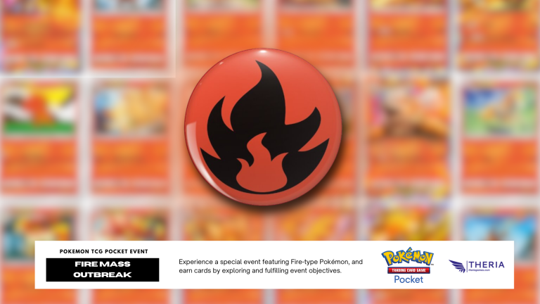 Pokemon TCG Pocket Fire Mass Outbreak - Theria Games