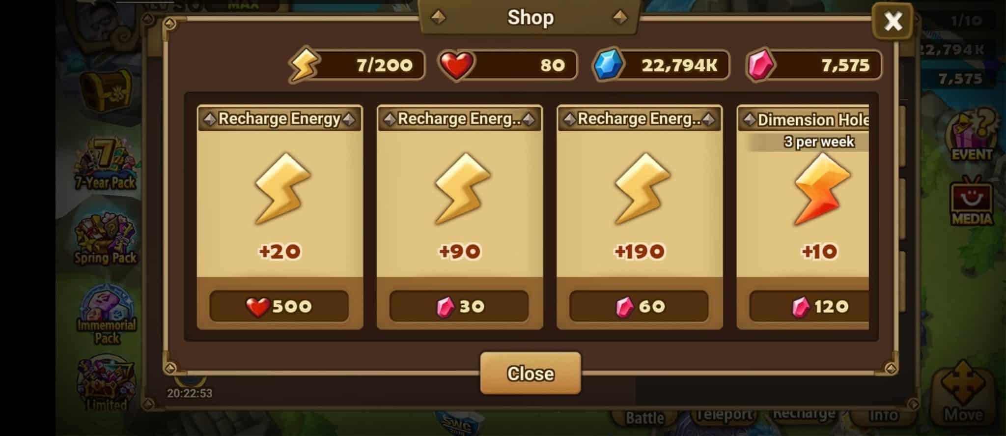 Summoners War Dimensional Hole Guide - Theria Games