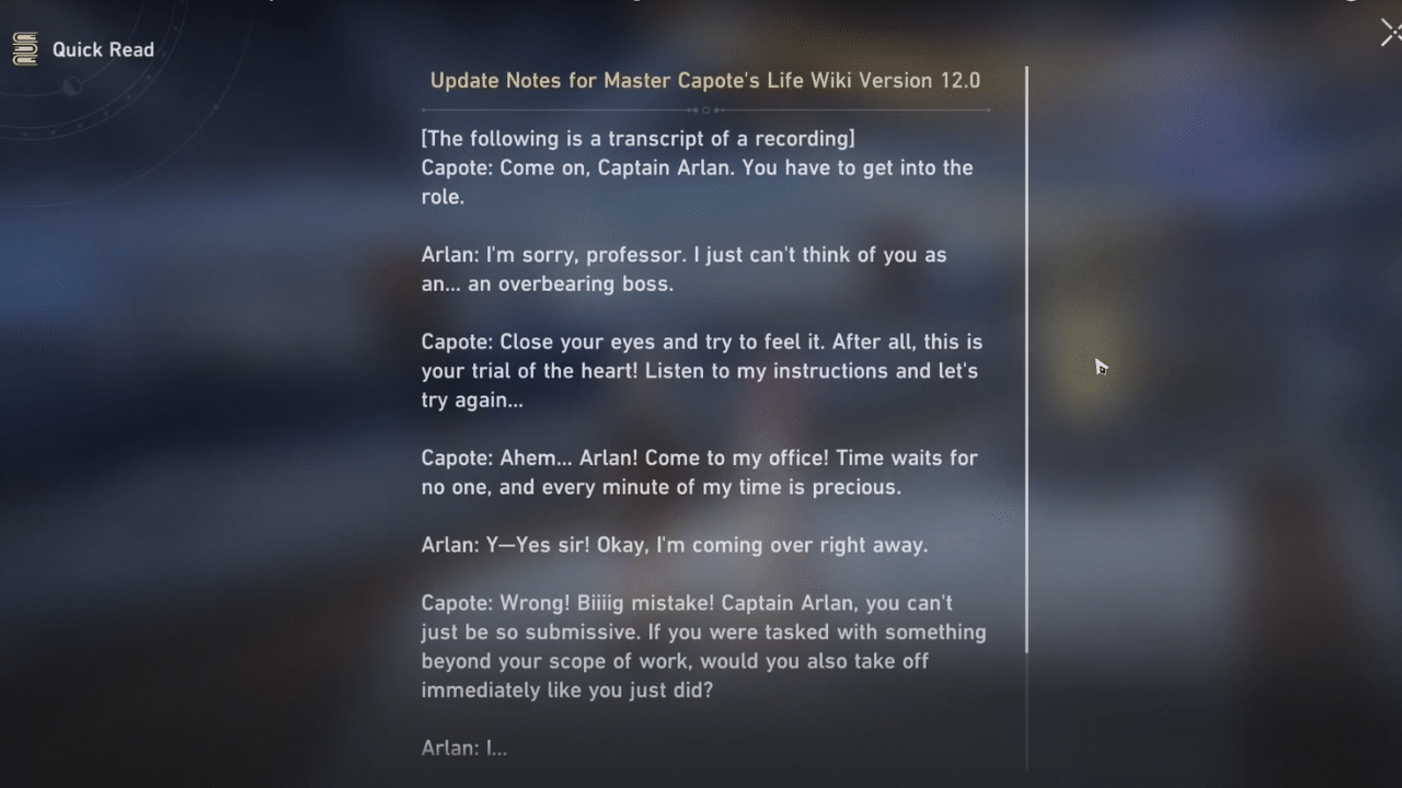 Honkai Star Rail Master Capotes Life Wiki Guide