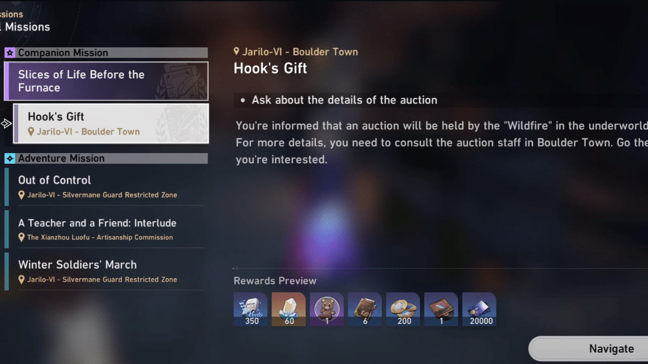 Honkai Star Rail Used Item Auction Pamphlet Guide