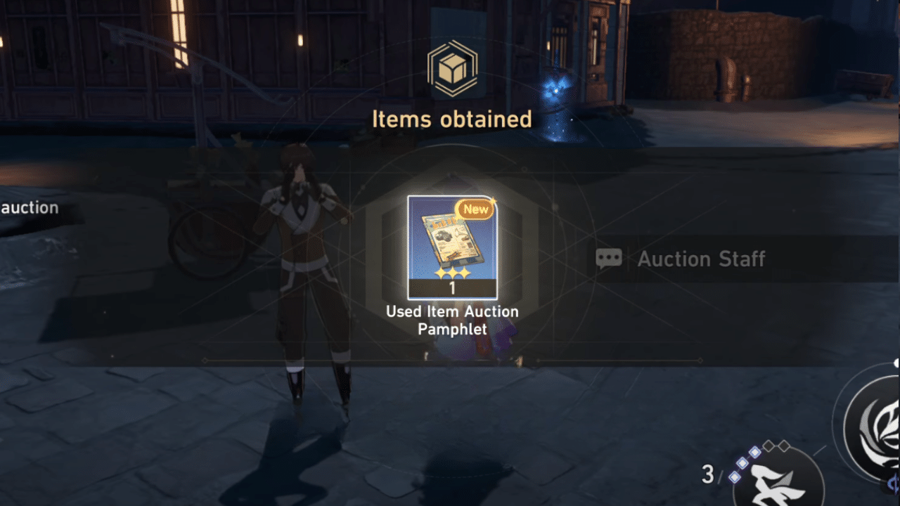 Honkai Star Rail Used Item Auction Pamphlet Guide
