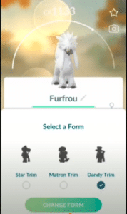 Pokemon Go Unleashing Furfrou Forms - Theria Games