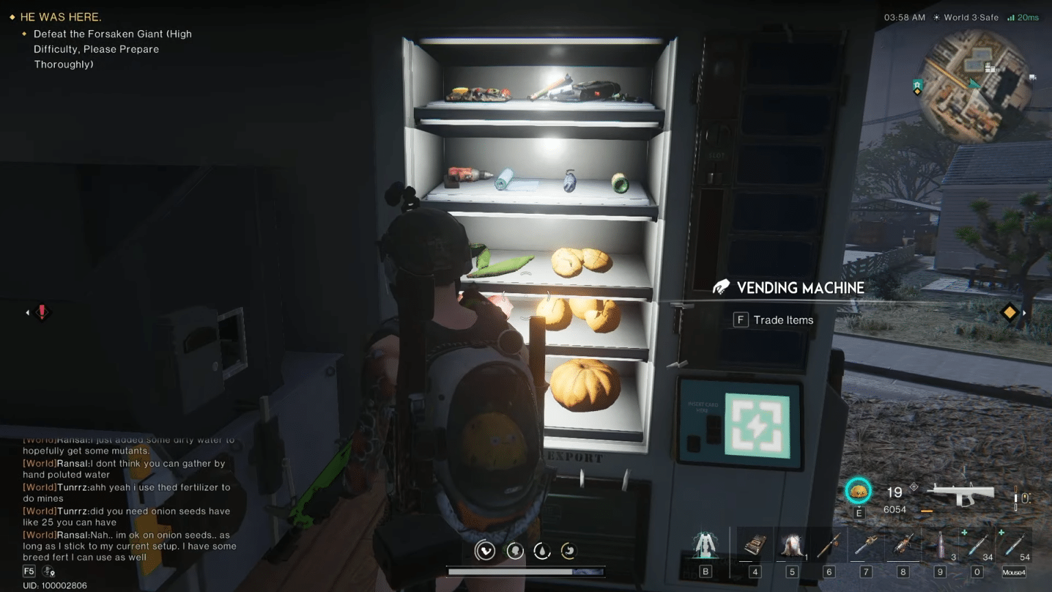 Once Human Vending Machine - Theria Games