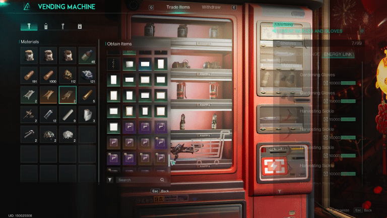 Once Human Vending Machine - Theria Games