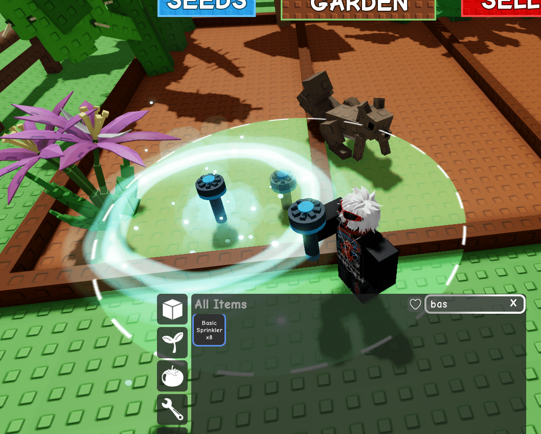 Grow A Garden Basic Sprinkler - Theria Games