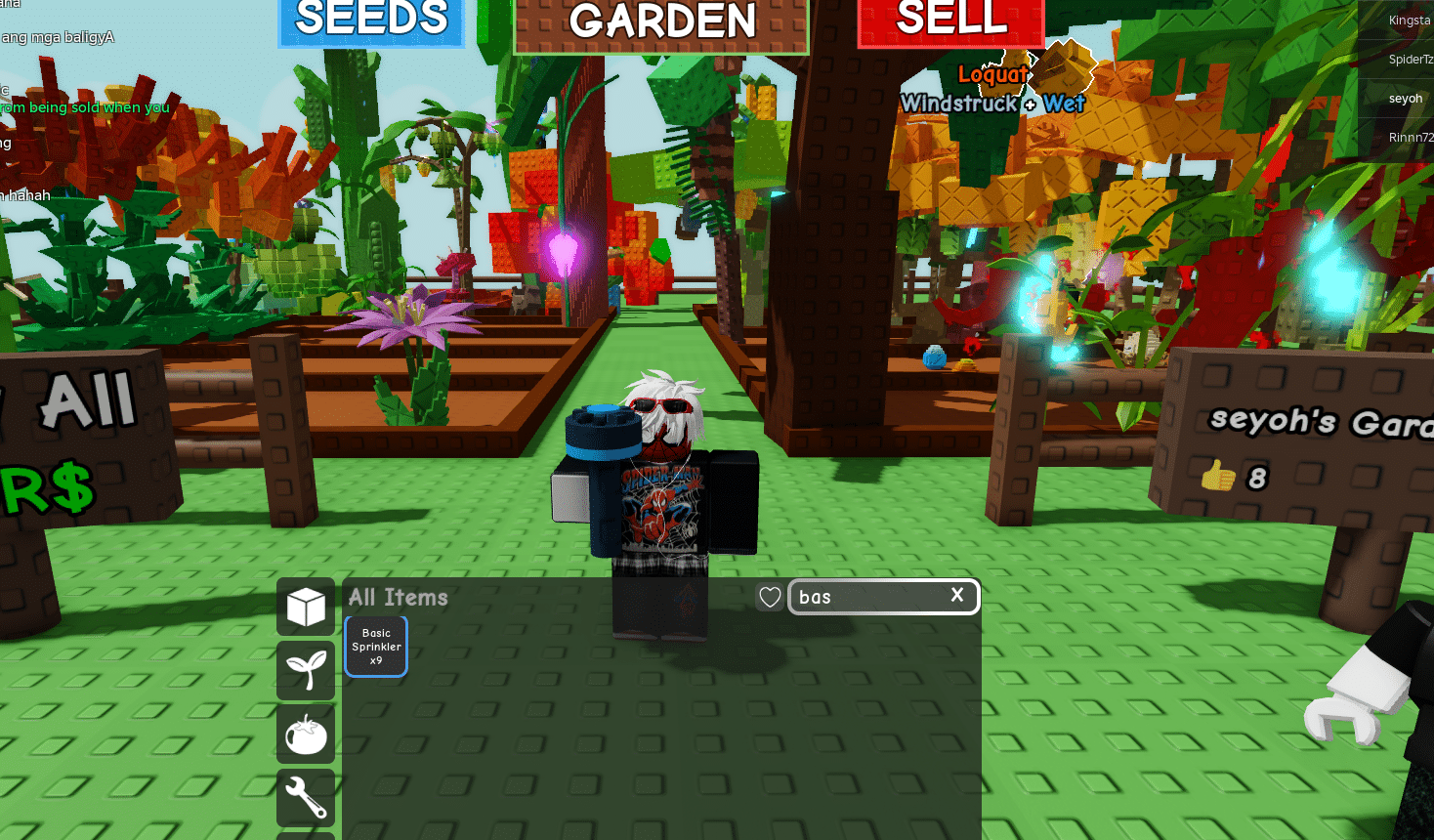 Grow A Garden Basic Sprinkler - Theria Games