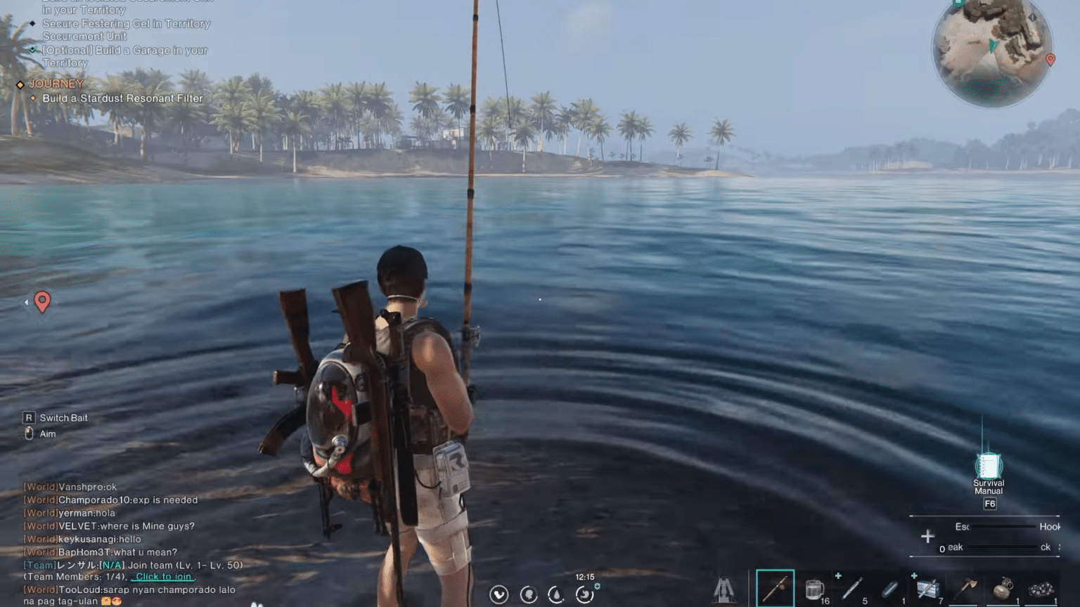 Once Human Fishing - Theria Games