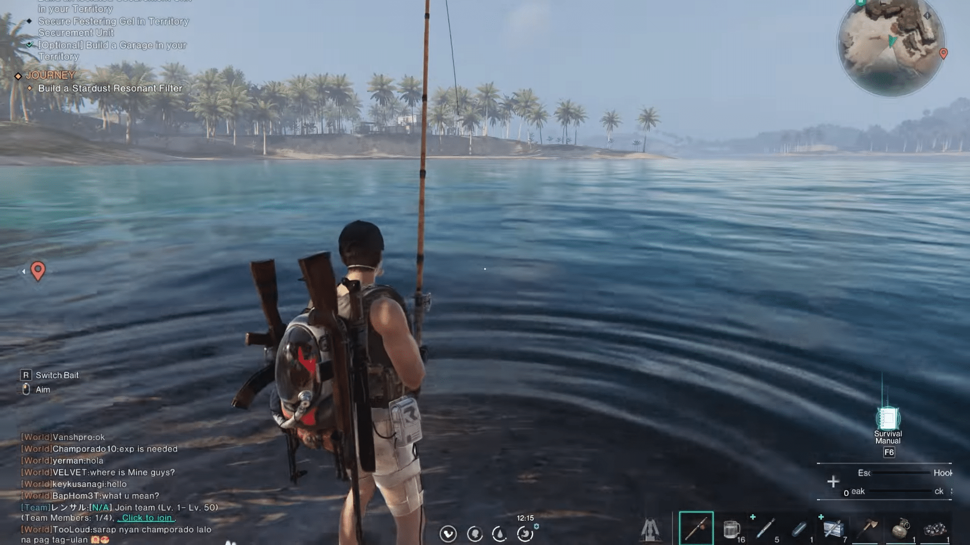Once Human Fishing - Theria Games