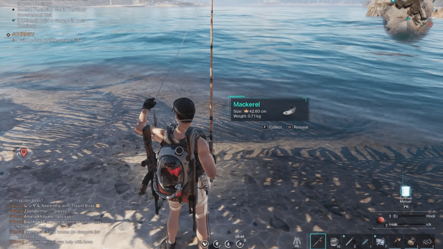 Once Human Fishing - Theria Games
