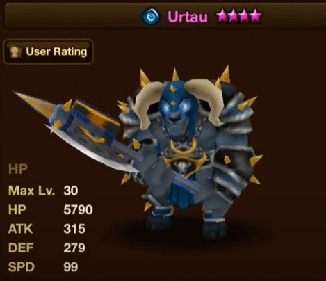 Guide du Minotaure d'eau d'Urtau dans Summoners War - Theria Games