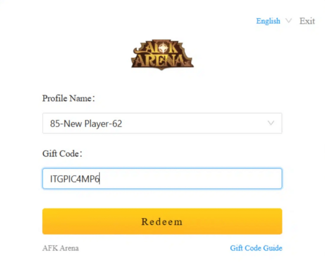 AFK Arena Codes July 2025