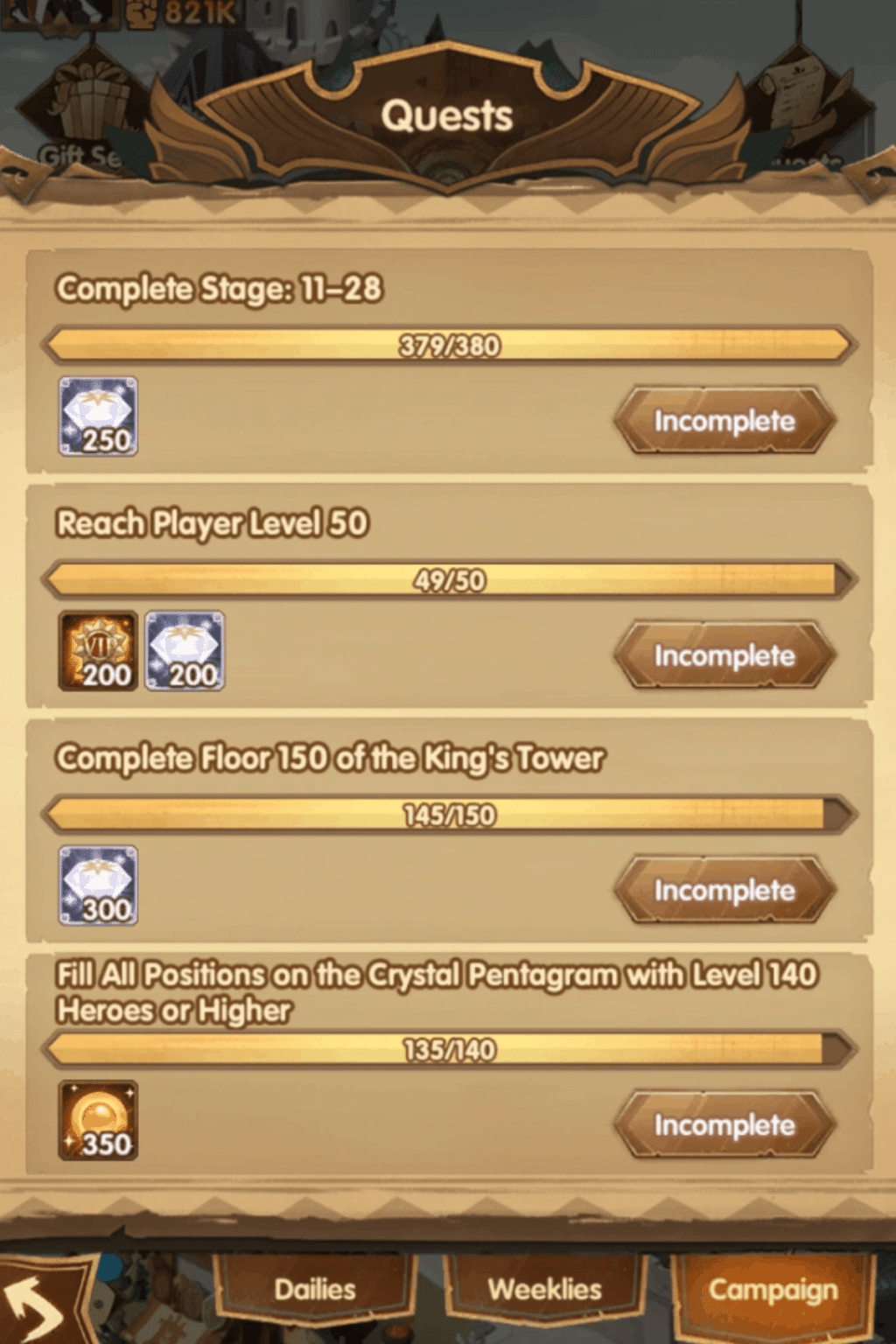 AFK Arena Diamonds Guide