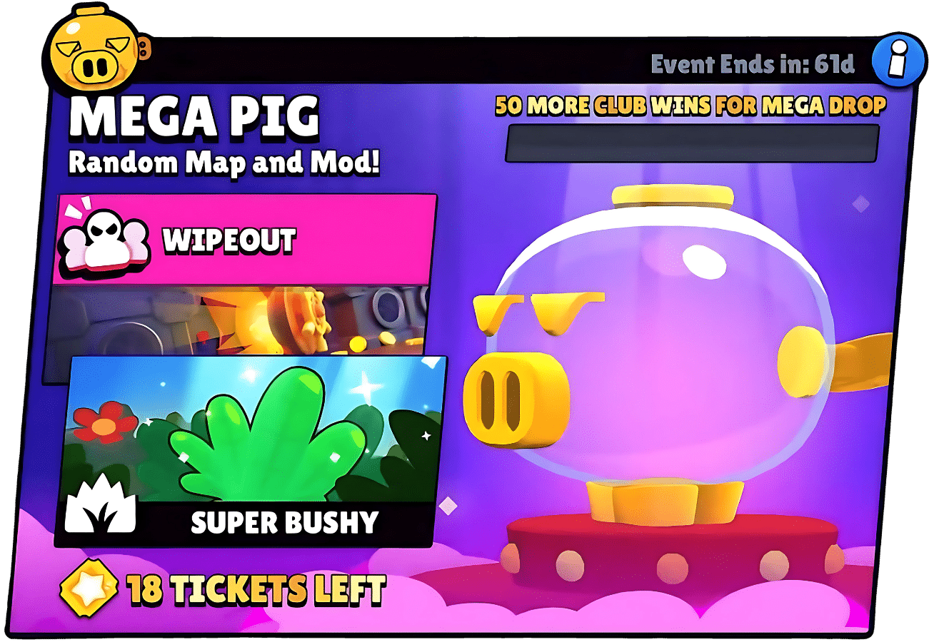 Brawl Stars Mega Pig