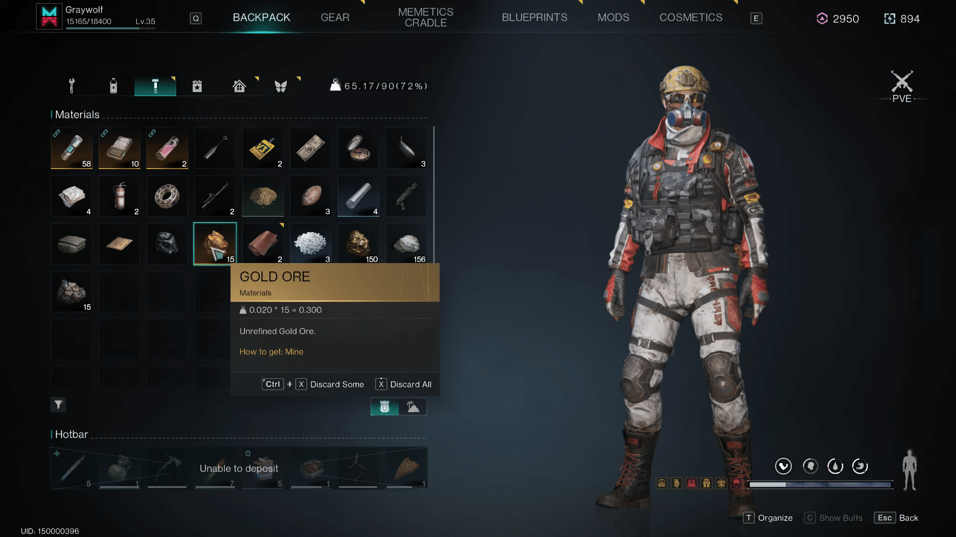 Once Human Gold Ore - Theria Games