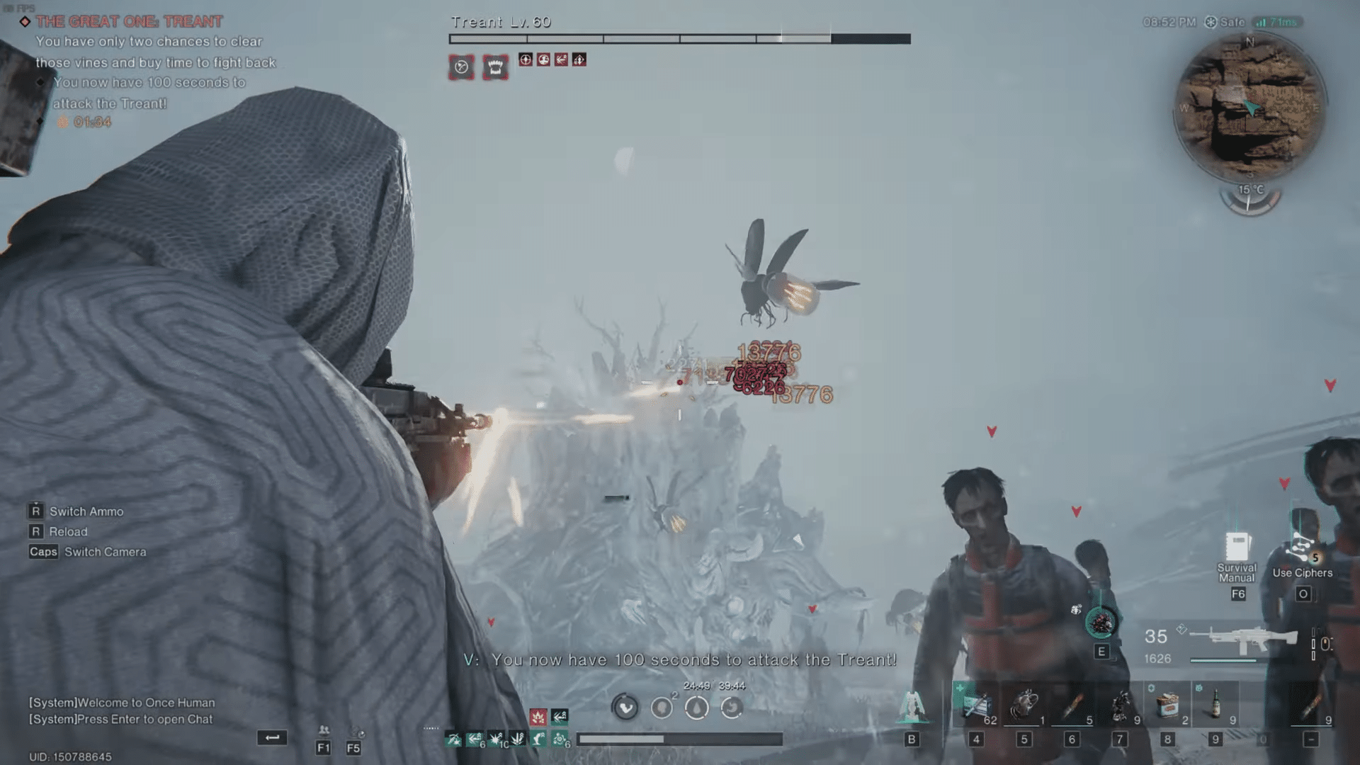 Once Human MG4 Wrath of Hades - Jeux Theria